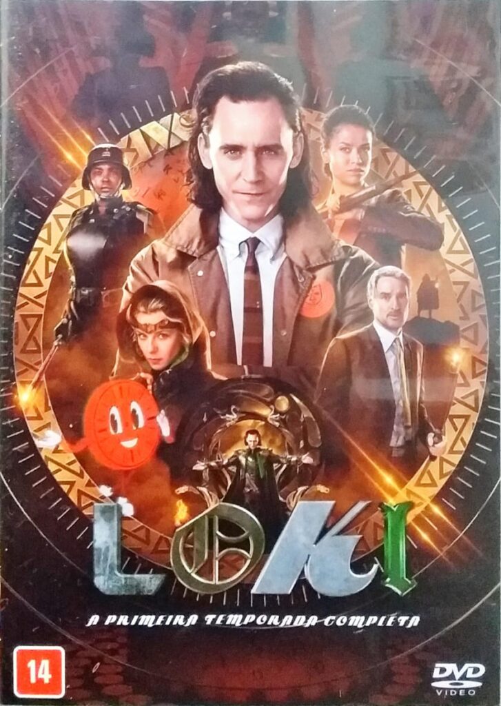 Dvd Original Loki Primeira Temporada - Higino Cultural
